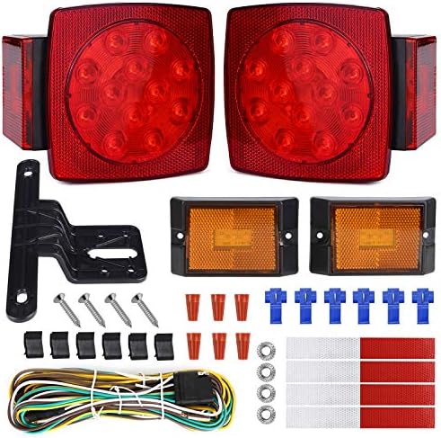 Amazon.com: LINKITOM Submersible LED Trailer Light Kit, Super Bright ...
