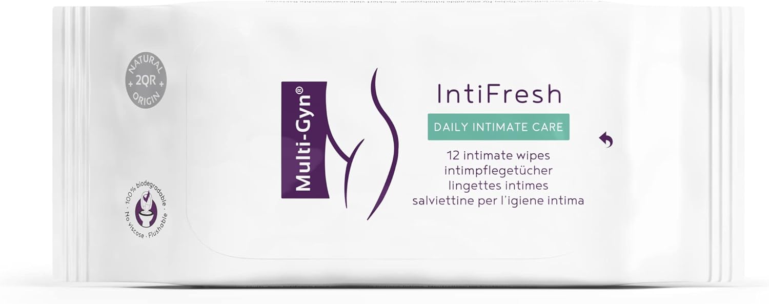 Multi-Gyn IntiFresh, Intimpflegtücher zur äußerlichen Anwendung, 12 Feuchttücher : Amazon.de ...
