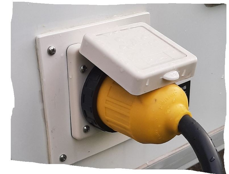 ABN Power Inlet Male Inlet Power Socket, Electric Inlet Box, 30a, 125 ...