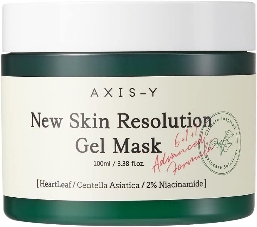 AXIS-Y - New Skin Resolution Gel Mask - Mascarilla formulada para iluminar y calmar la piel ...