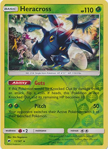 Pokemon Heracross Card