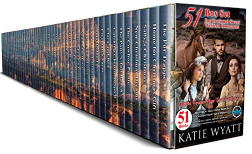 51 Inspirational Sweet Western Romances Box Set: Mail Order Brides Box ...