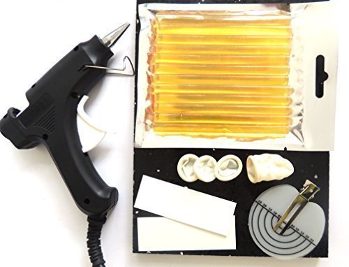 Amazon.com : Hair Extensions Glue Gun Glue Sticks Tools Kit For Hot ...