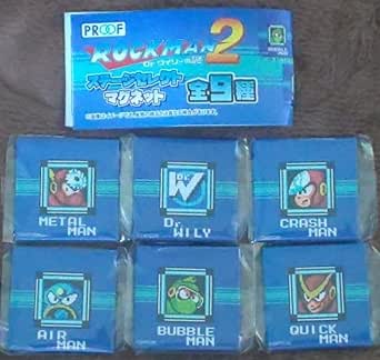 Amazon.co.jp: Mega Man 2 Dr. Wiley Mystery Stage Select Magnet, Gacha ...