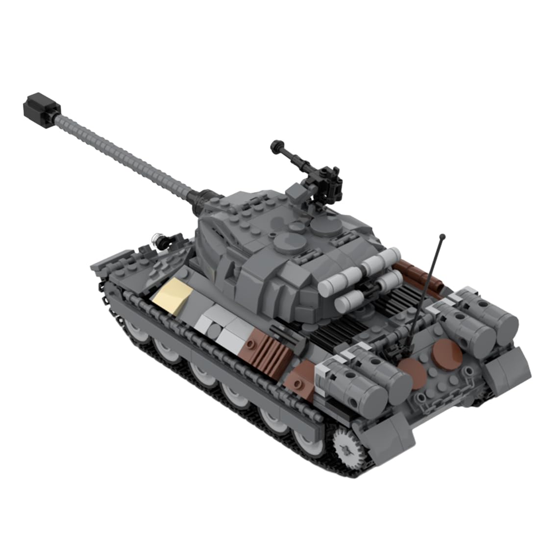 s Ww2 Build 's WW2 King Tiger Tank Model Set General Jim