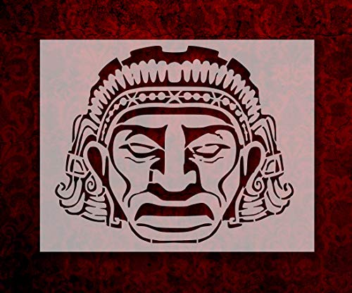 Mayan Mask Template