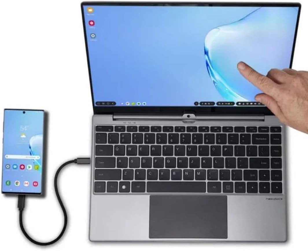 NexDock Touch Lapdock - portable touchscreen display in a laptop ...