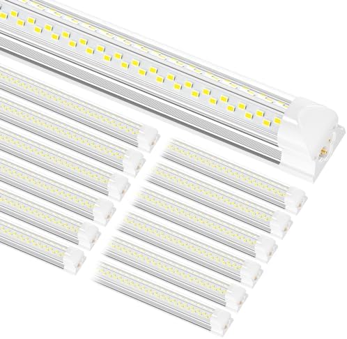 ELEKICO 8ft Led Shop Light, Super Bright 100w 5000k 15000lm 8' Led Shop ...