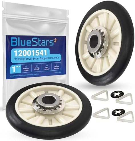 Amazon.com: BlueStars 349241T Dryer Rear Drum Support Roller Kit ...