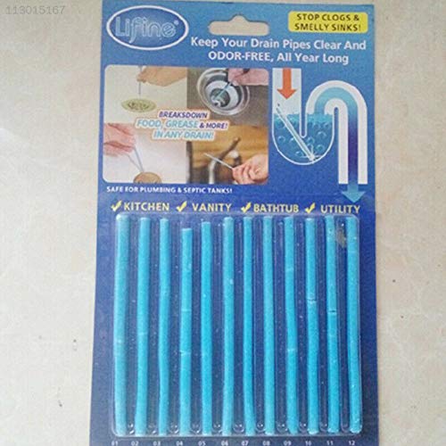 PRAV® 6095 Sewage Cleaning Sticks Cleaning Tools Blue Cleaning Stick ...