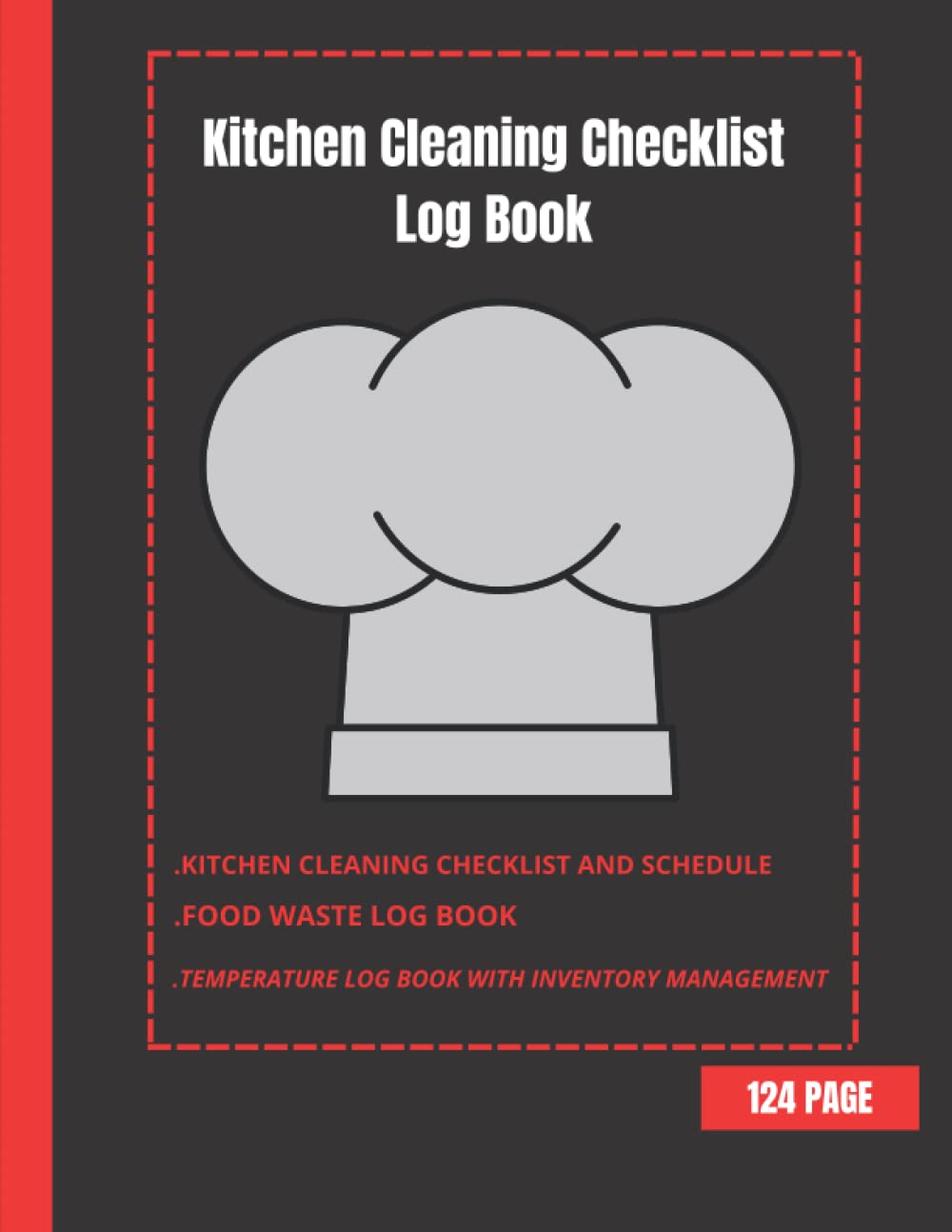 Buy kitchen cleaning checklist log book: The book includes a checklist ...