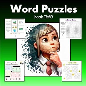 Word Puzzles, book TWO: a book of Word Searches, Games and Challenges ...