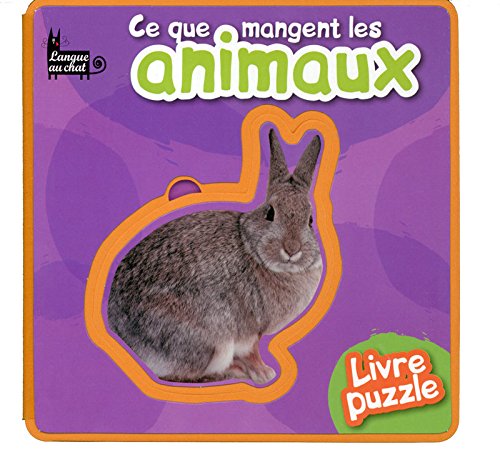 Amazon.com: Ce que mangent les animaux livre puzzle (French Edition ...