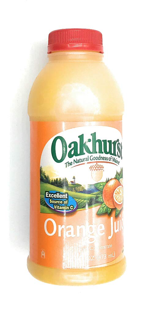 Amazon.com : Oakhurst Orange Juice, 16 Fz : Grocery & Gourmet Food