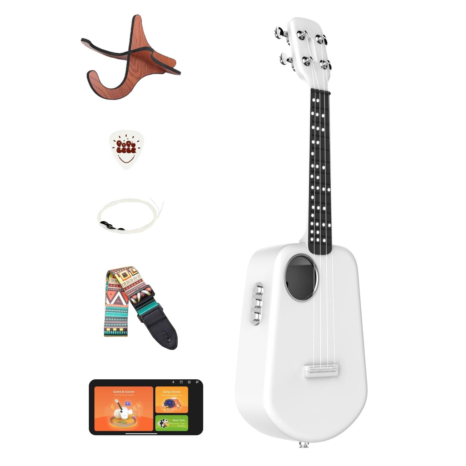 Snapklik.com : Populele Carbon Fiber Concert Ukulele