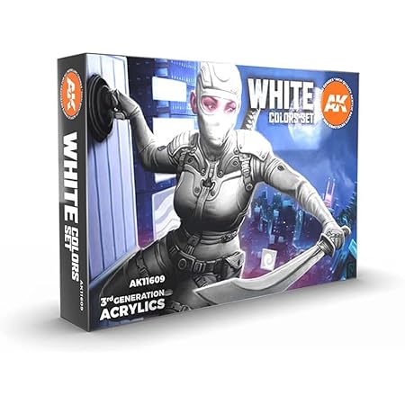 AK Acrylics 3Gen SET AK11775 BASIC STARTER SET (14x17ml) : Amazon.fr: Jeux et Jouets