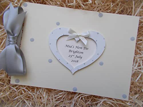 PERSONALISED HEN DO PHOTO ALBUM, MEMORY BOOK, SCRAPBOOK, MULTI USE ANY ...