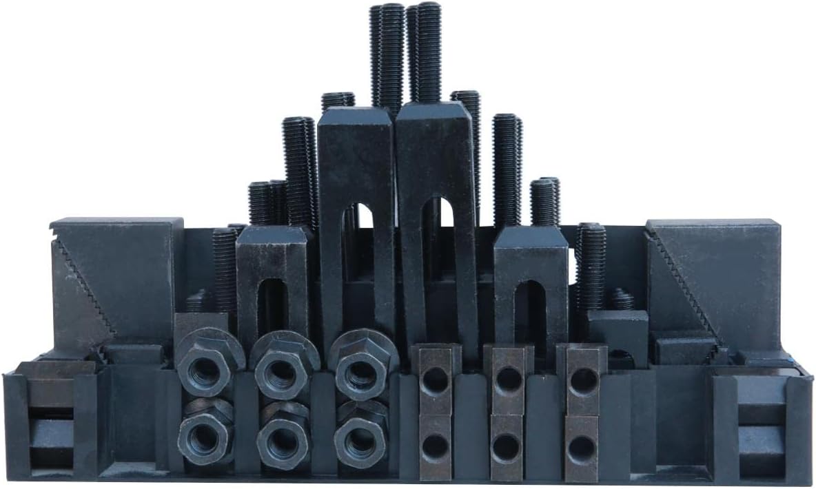 KATSU 58PCs Milling Clamping Kit M10 Metric Engineering Precision ...