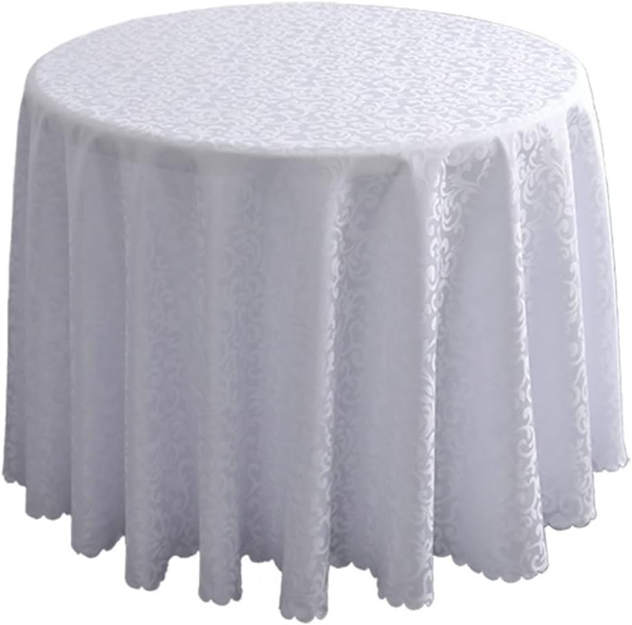 Amazon.com: FANIVIN Polyester Tablecloths Tablecovers Round Table Cloth ...
