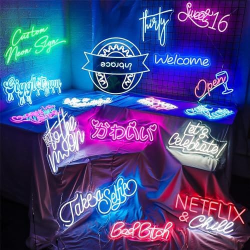 Custom Neon Signs, Personalised Large Led Neon Name Lights Sign ...