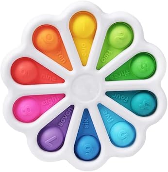 Amazon.com: AFLUODN Dimple Digits Fidget Toy Flower Dimples Fidget ...