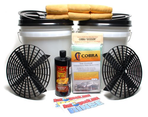 Pinnacle Liquid Gloss Rinseless Wash Two Bucket Wash System : Amazon.in ...