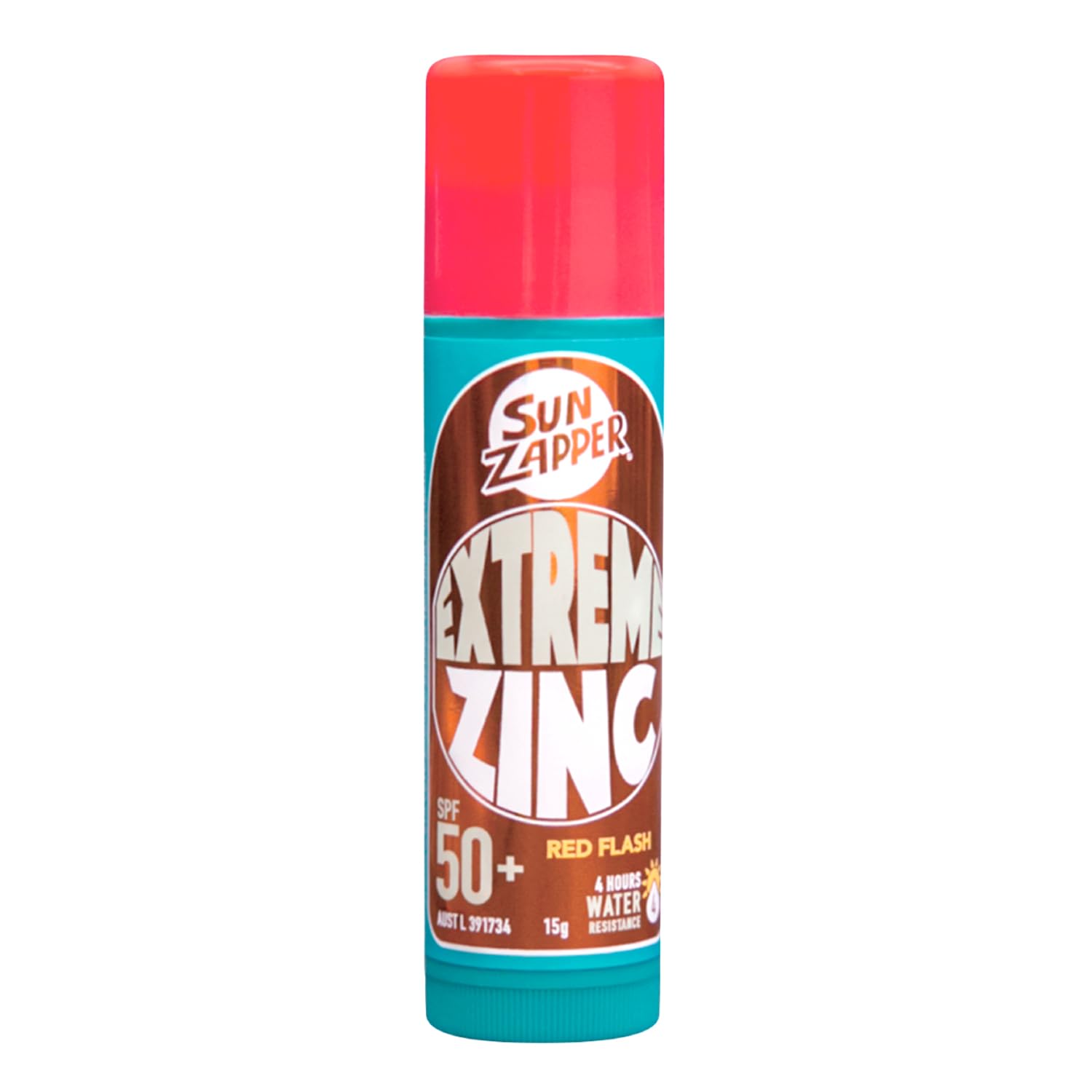 Amazon.com: Sun Zapper (Red Flash) Extreme Zinc Mineral Sunscreen Stick ...