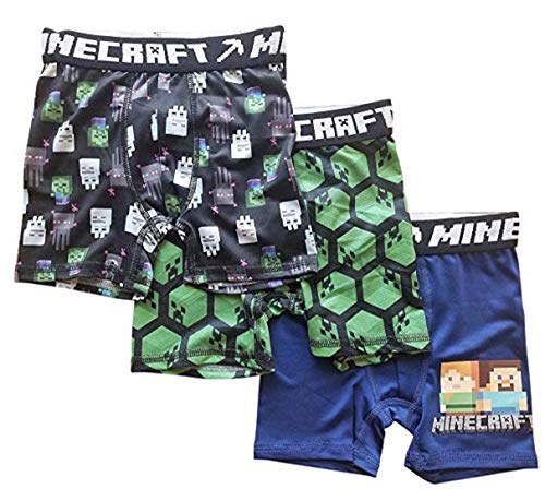 Snapklik.com : Minecraft Boys Boxer Briefs (3 Pack)