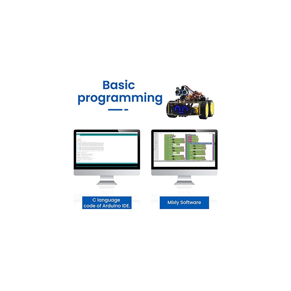 KEYESTUDIO Smart Car Robot Kit para Arduino Uno R3, Ecuador | Ubuy