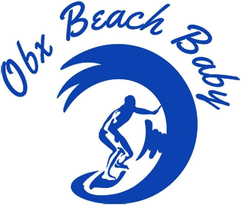 Amazon.com - PressFans - OBX Beach Baby SURF Rider Car Laptop Wall Sticker