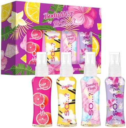Amazon.com : So…? Body Mist Set - Body Spray for Women - Cruelty Free ...