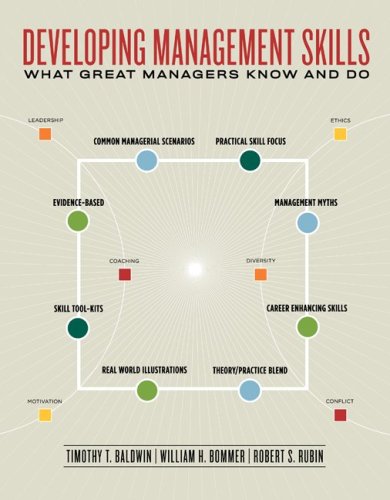 Developing Management Skills: What Great Managers Know and Do : Baldwin ...