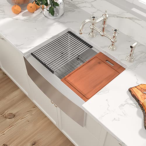 Snapklik.com : 24 Farmhouse Sink Stainless - 24 Inch Farm Kitchen Sink ...