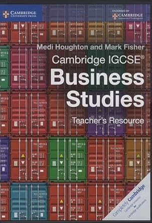 Cambridge IGCSE® Business Studies Teacher's Resource CD-ROM (Cambridge ...