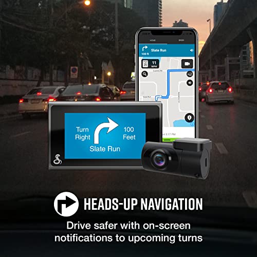 Cobra Smart Dash Cam + Rear Cam (SC 400D) – UHD 4K Resolution, Alexa ...