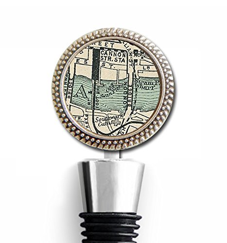 Amazon.com: London Bridge Map Wine Bottle Stopper : Handmade Products
