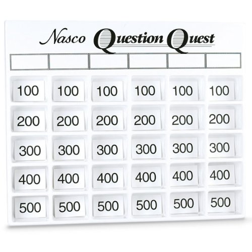 Amazon.com: Nasco WA16951G Question Quest Game Board, Plastic, 24 x 20 ...