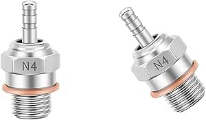Amazon.com: Chanmoo 2PCS 70117H Hot Engine Glow Plugs No.3 N3 N4#3#4 Spark Nitro Engine Parts ...