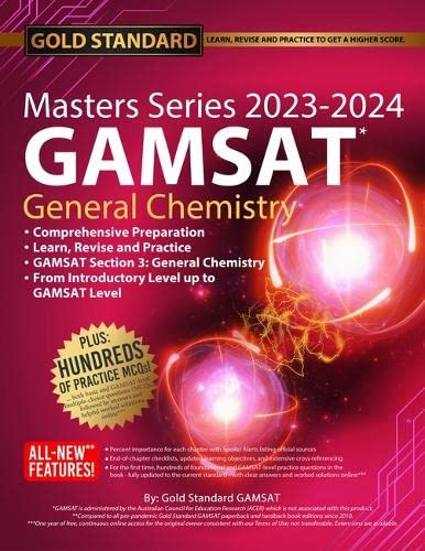 Amazon.fr - 2023-2024 Masters Series GAMSAT Preparation General ...