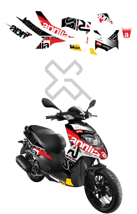 Grayfixx Full Body Sticker for Aprilia SR125 | Aprilia SR150 Full ...