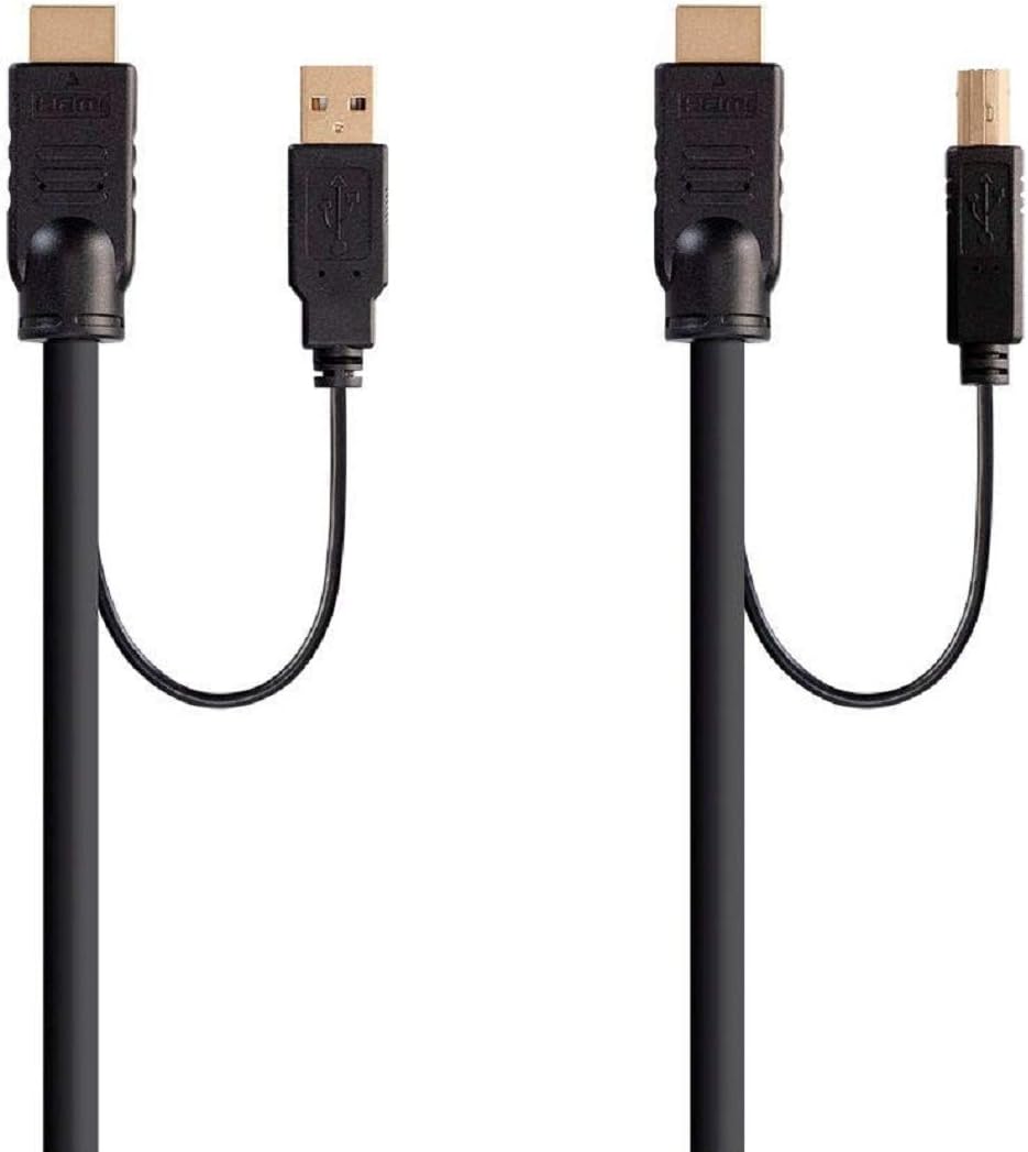 Amazon.com: Monoprice HDMI USB Combo Cable - 3 Feet, 4K@60Hz, High ...