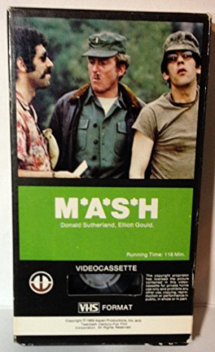 Amazon.com: MASH (1970) VHS Tape War/Comedy : Movies & TV