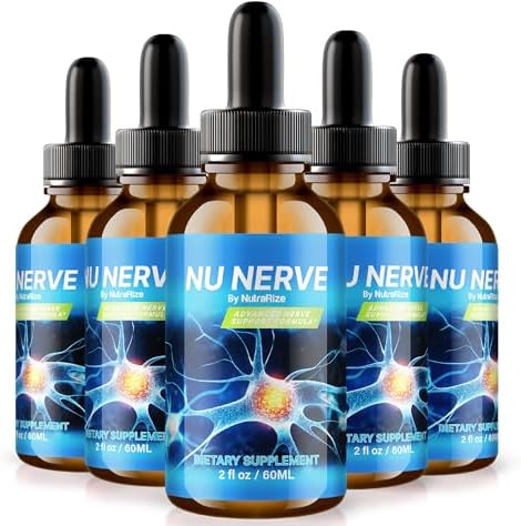 Amazon.com: NutraRize (Pack of 5 Nu Nerve Drops, Nerve Health Support ...