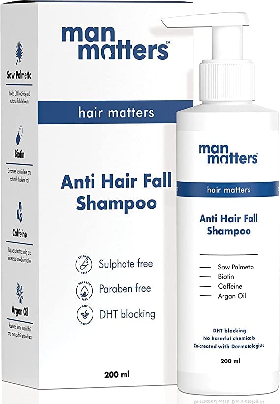 Amazon.com : Fett Man Matters Double DHT Blocking Anti Hair Fall ...