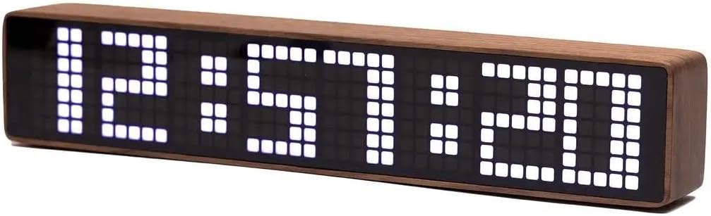 Amazon.com: ULANZI TC001 Smart Pixel Clock, Gaming Setup Digital Alarm ...