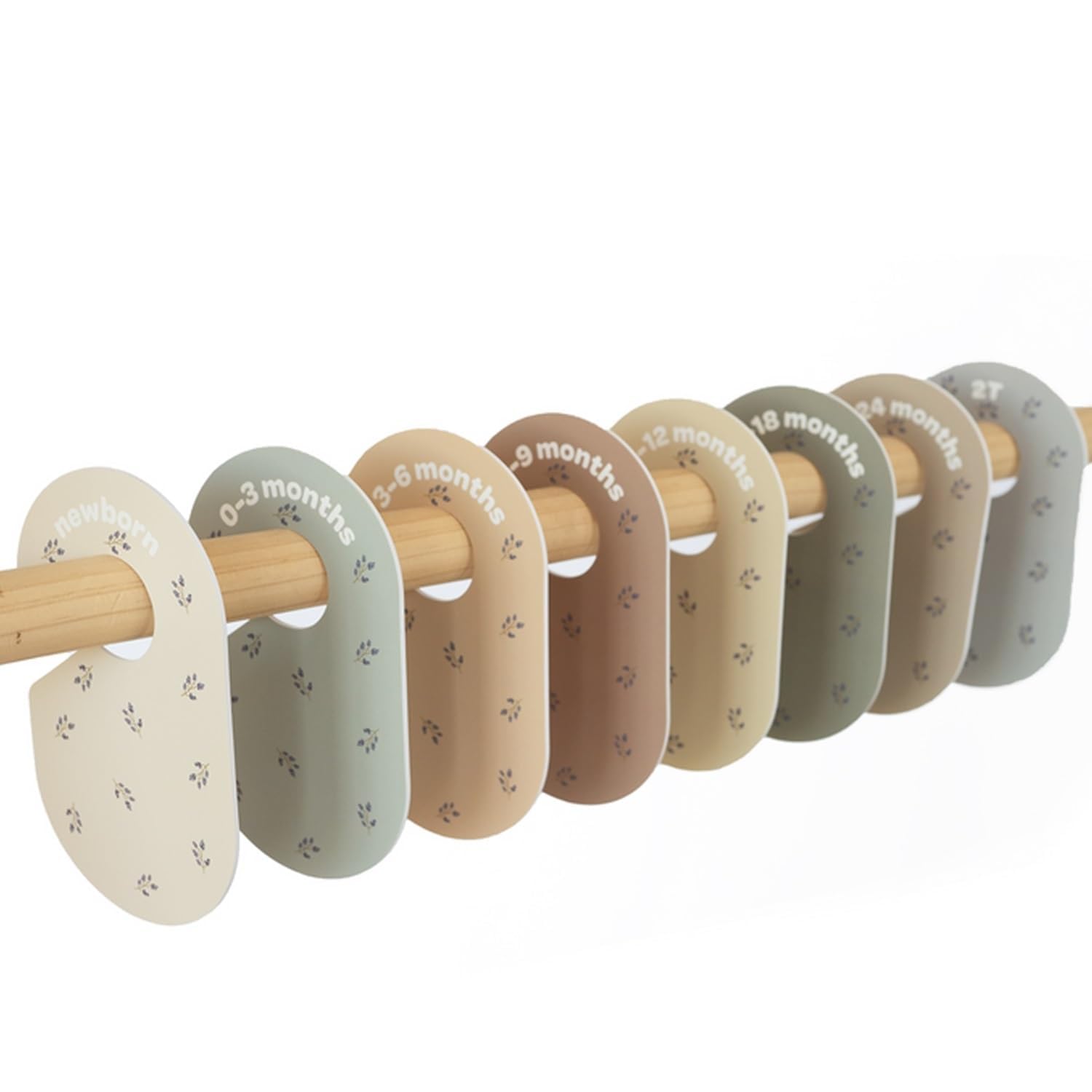 Amazon.com : 3 Sprouts Baby & Toddler Hanger Closet Dividers Set of 8 ...