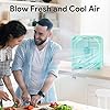 Amazon.com: shinic 2 Packs 10" Tabletop Box Fan, 2 Speeds, Quiet Table ...