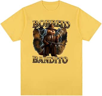 Italian Brainrot T Shirt Bobrito Banditso Funny Beaver Meme T Shirts ...