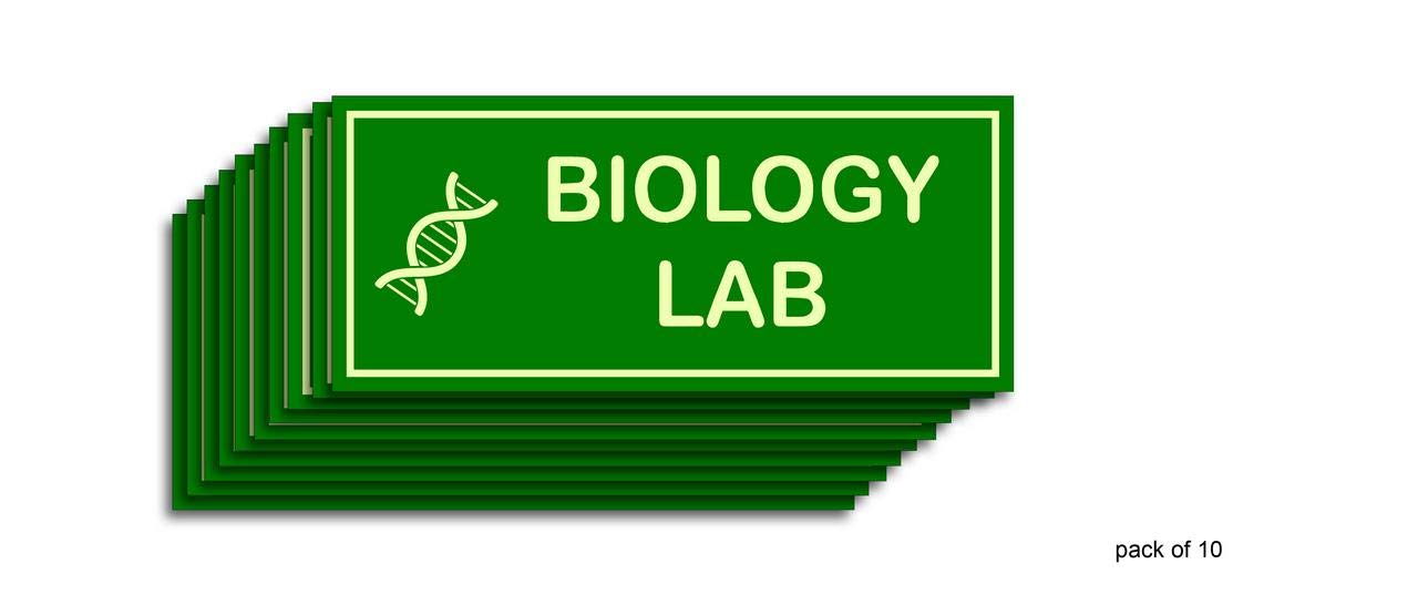 999Store office supplies sunboard Biology lab sticker signage Sign ...