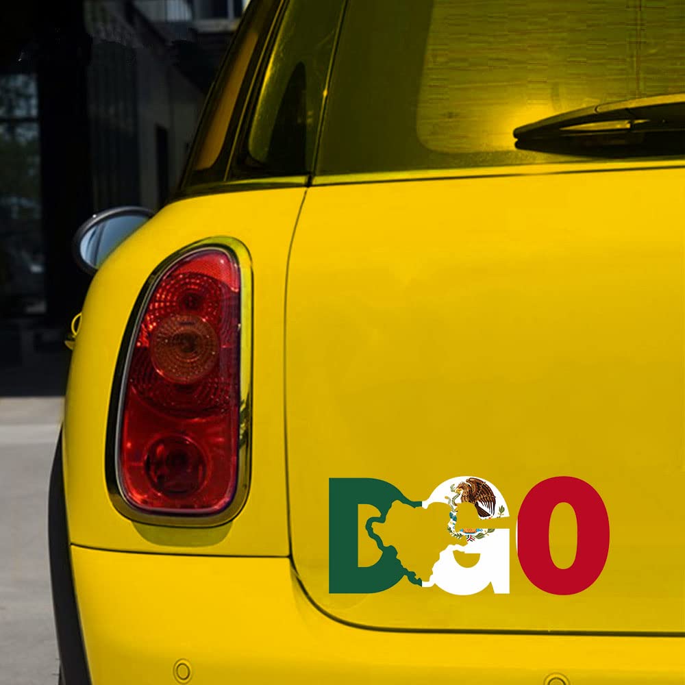 Edward & Co DGO Sticker Durango Decal Mexico Letters Car Truck Window ...